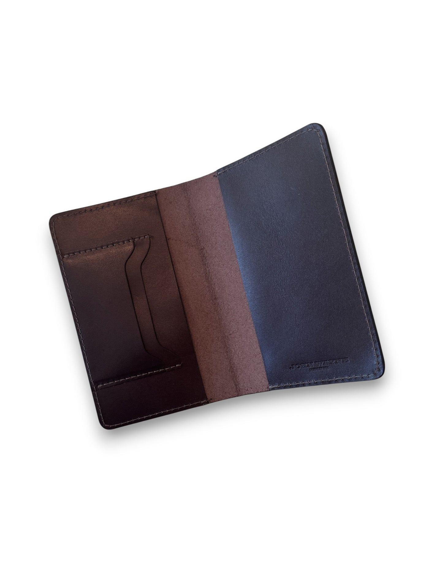 John Wayne Leather Travel Wallet – Medium Brown